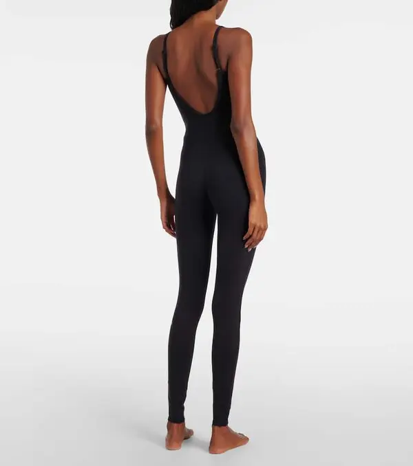 Alo Yoga One And Done Airbrush Jumpsuit - Black | Editorialist