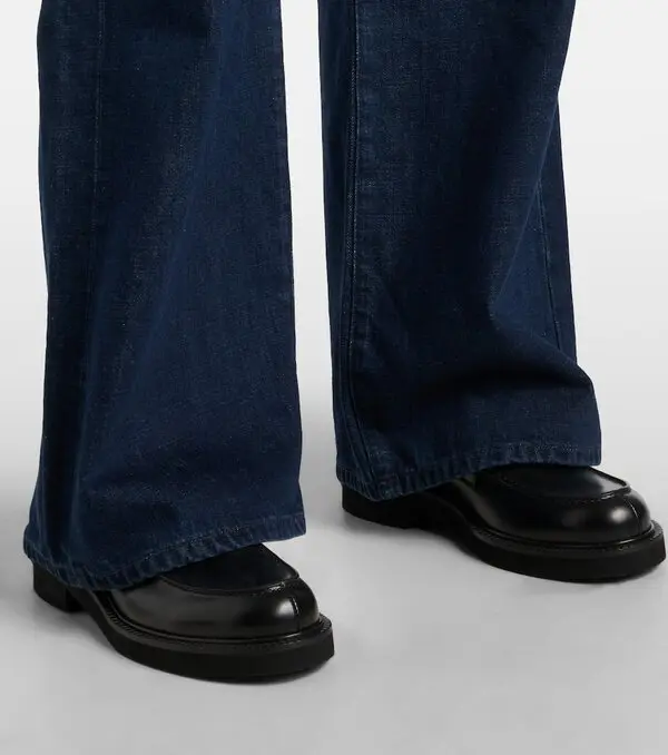 RE/DONE Triuser High-rise Wide-leg Jeans
