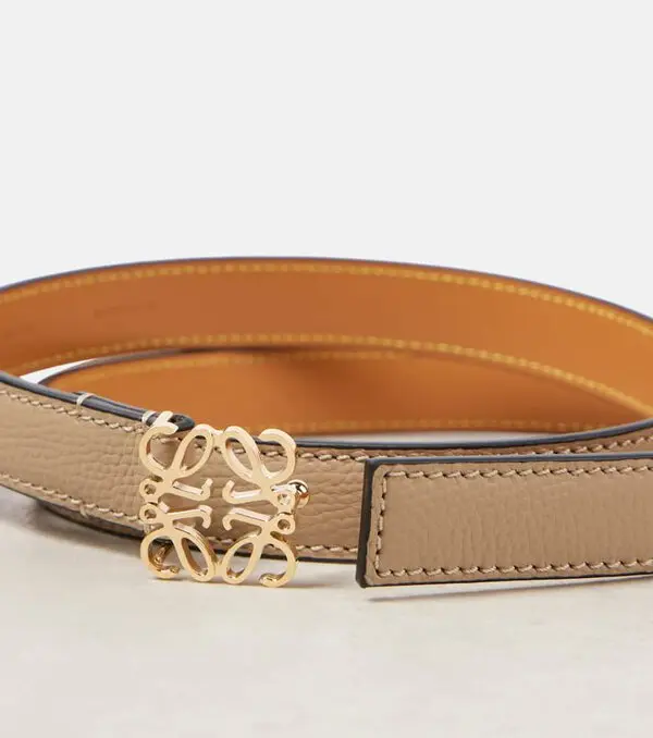 Loewe Anagram Leather Belt