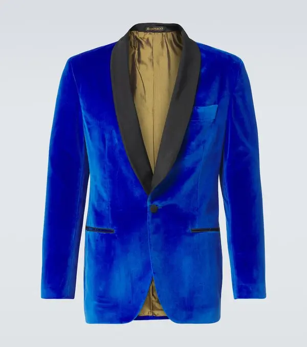 Rubinacci Cotton Velvet Blazer