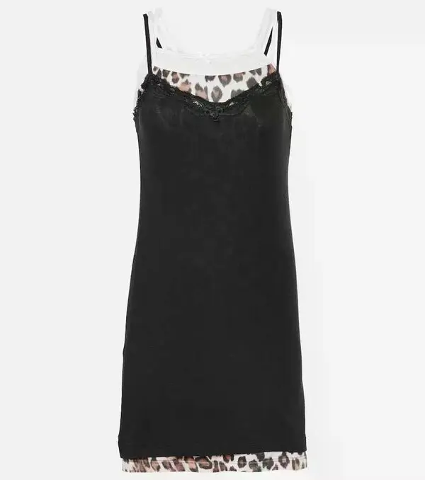 Balenciaga Layered Mini Dress