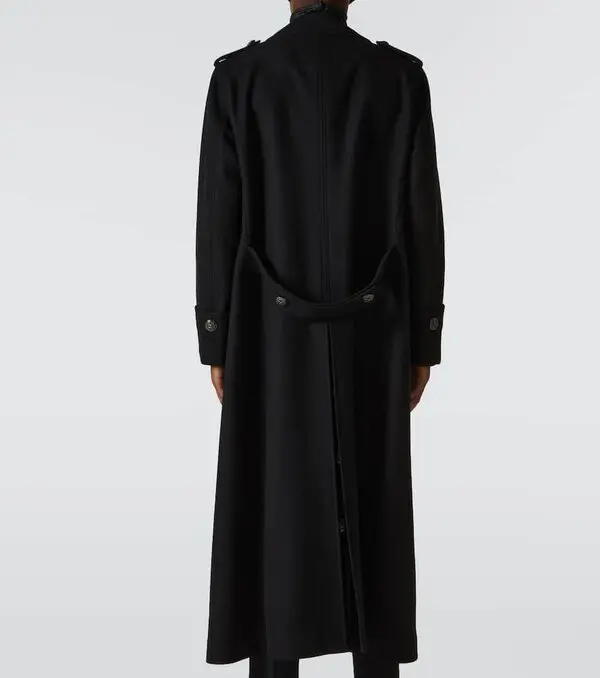 Dolce & Gabbana Double-breasted Wool-blend Coat