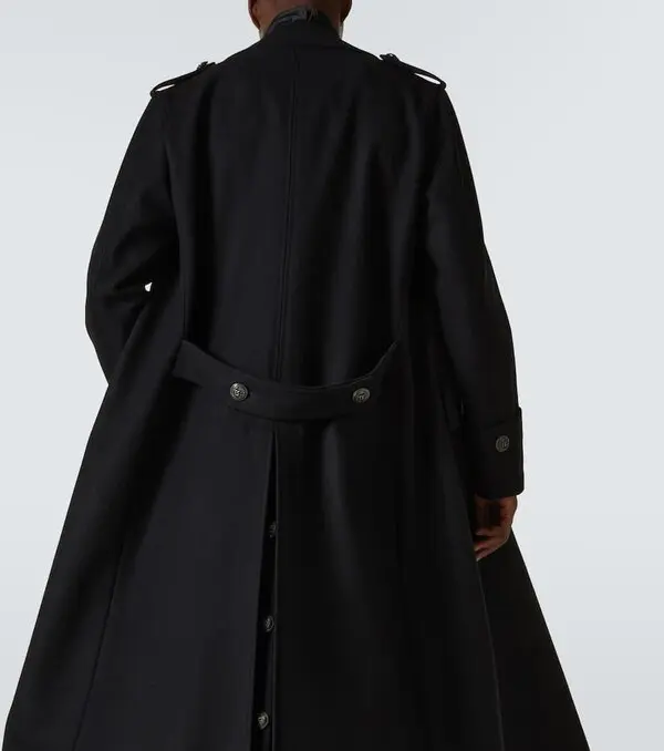 Dolce & Gabbana Double-breasted Wool-blend Coat