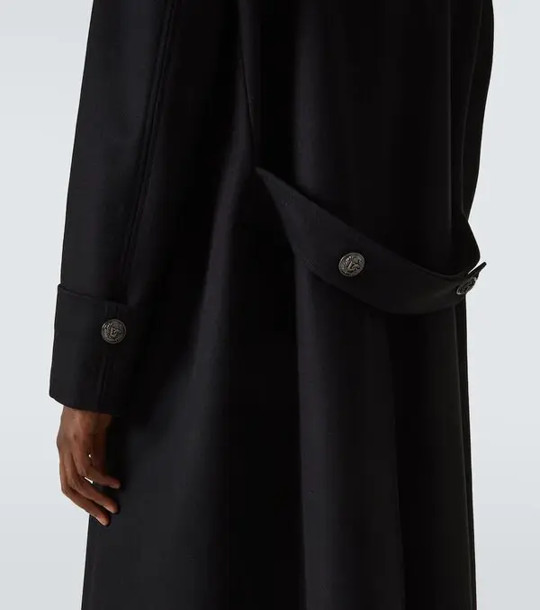 Dolce & Gabbana Double-breasted Wool-blend Coat