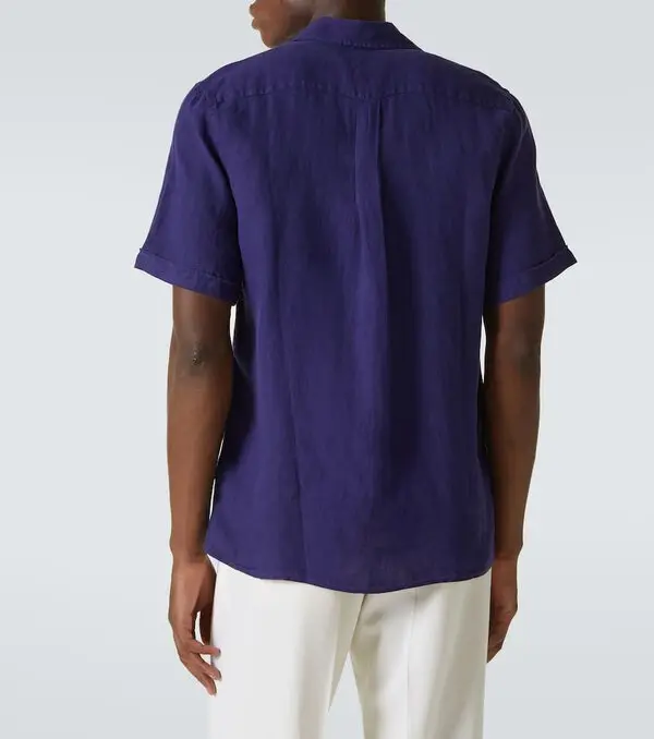 Vilebrequin Charli Linen Shirt - Blue