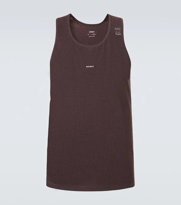 Satisfy Space-o Tank Top - Brown