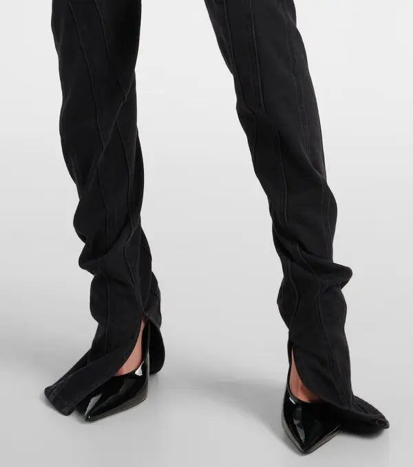 MUGLER High-rise Skinny Jeans
