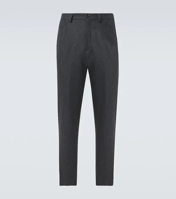 Brunello Cucinelli Pleated Straight Pants