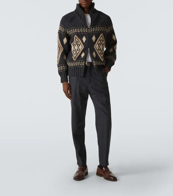 Brunello Cucinelli Pleated Straight Pants