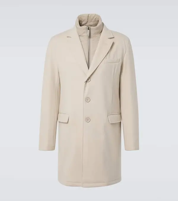Herno Layered Wool Coat