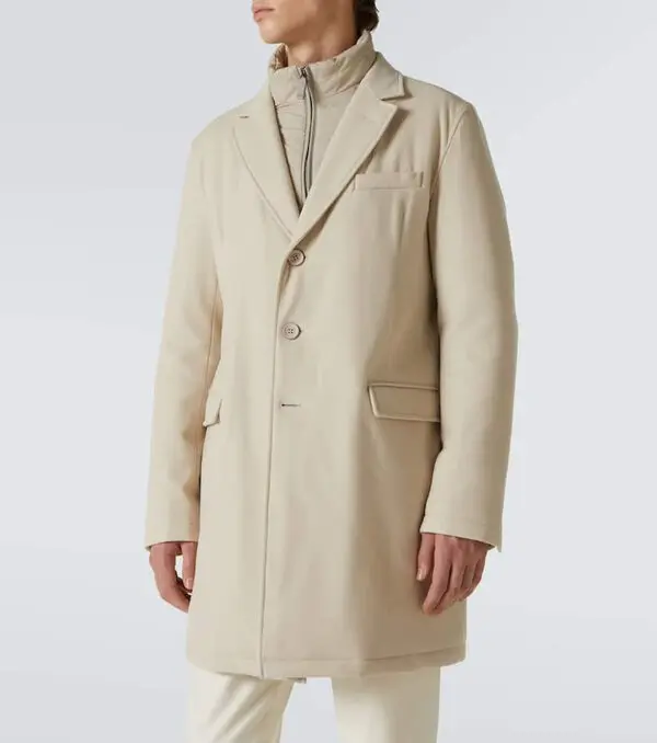 Herno Layered Wool Coat