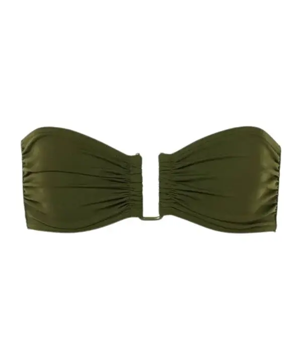 ERES Show Bandeau Bikini Top - Green
