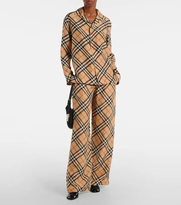 Burberry Knitted Silk Top
