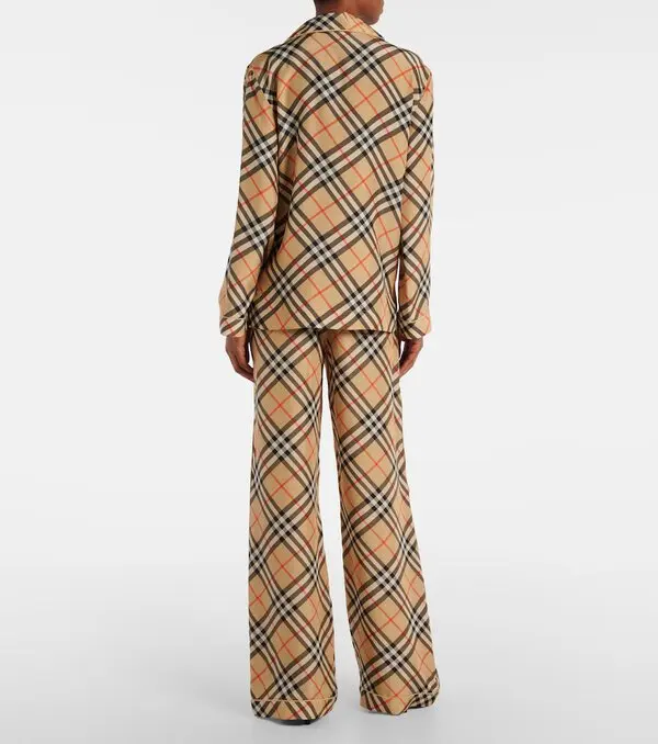Burberry Knitted Silk Top