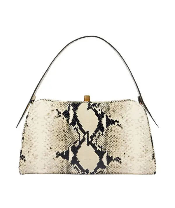 Khaite - Cate Snake-effect Leather Shoulder Bag