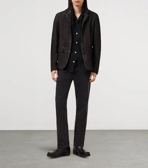 ALLSAINTS Leather Blazer