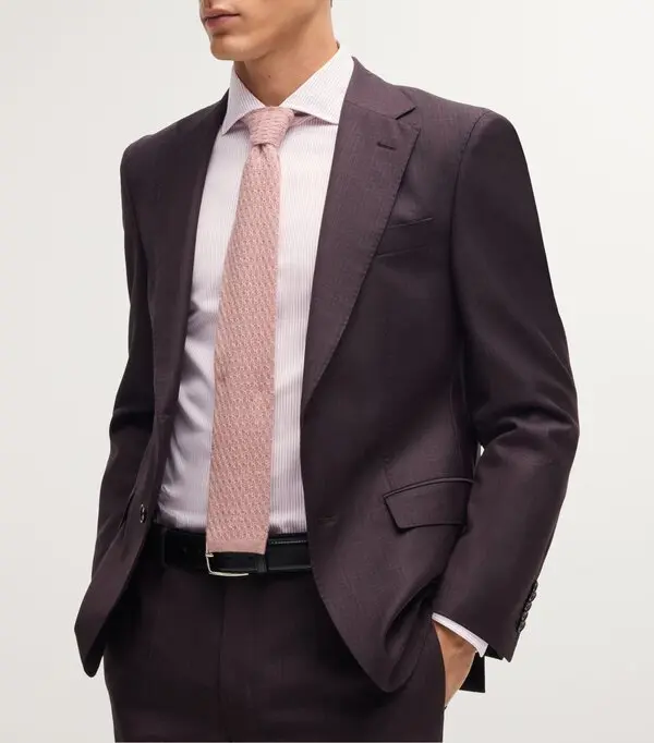 BOSS Cotton Striped Slim Shirt