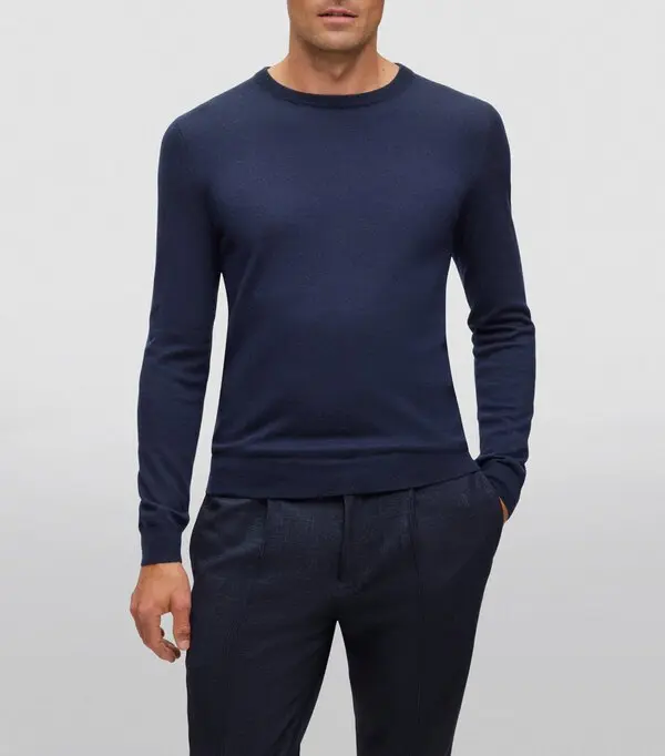 BOSS Cashmere Crew Neck Sweater