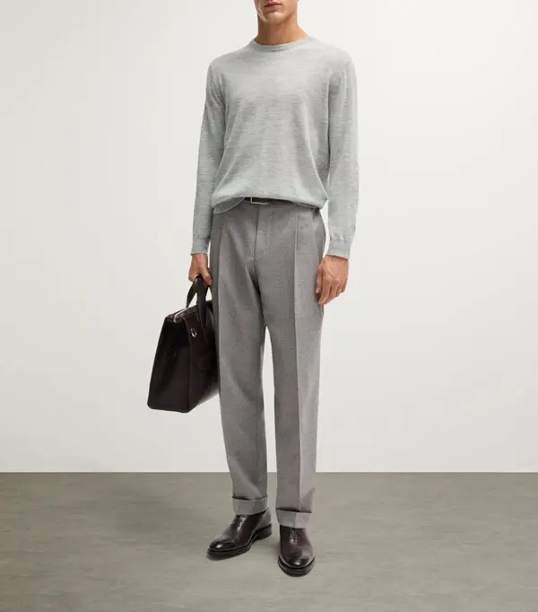 BOSS Cashmere Crew Neck Sweater