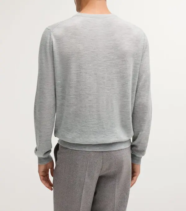 BOSS Cashmere Crew Neck Sweater
