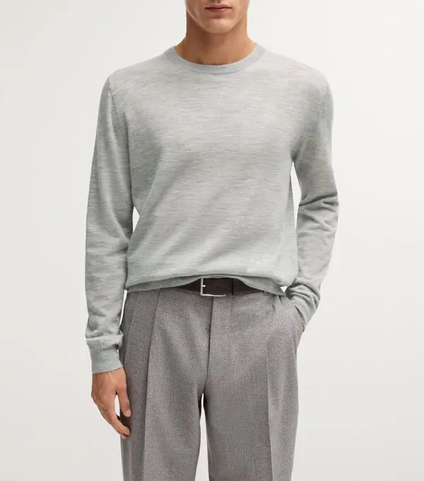 BOSS Cashmere Crew Neck Sweater