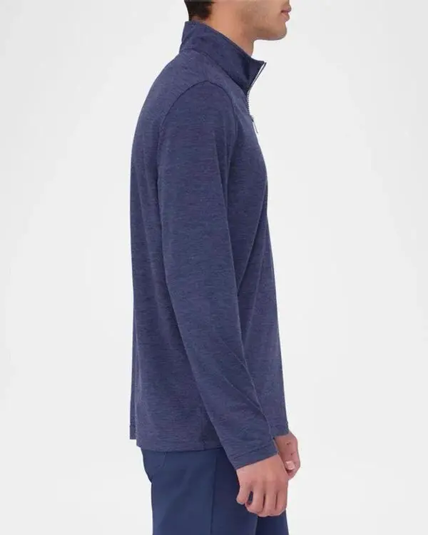 Bugatchi Knit Quarter-zip Pullover