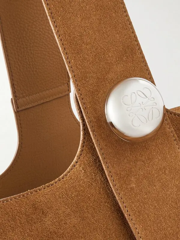 Loewe Pebble Embellished Bucket Bag