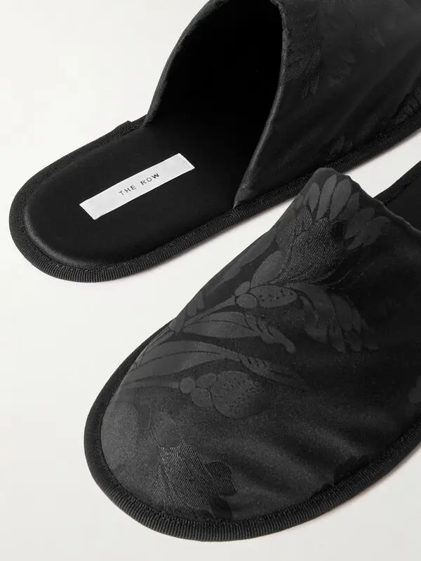 THE ROW Frances Jacquard Slippers