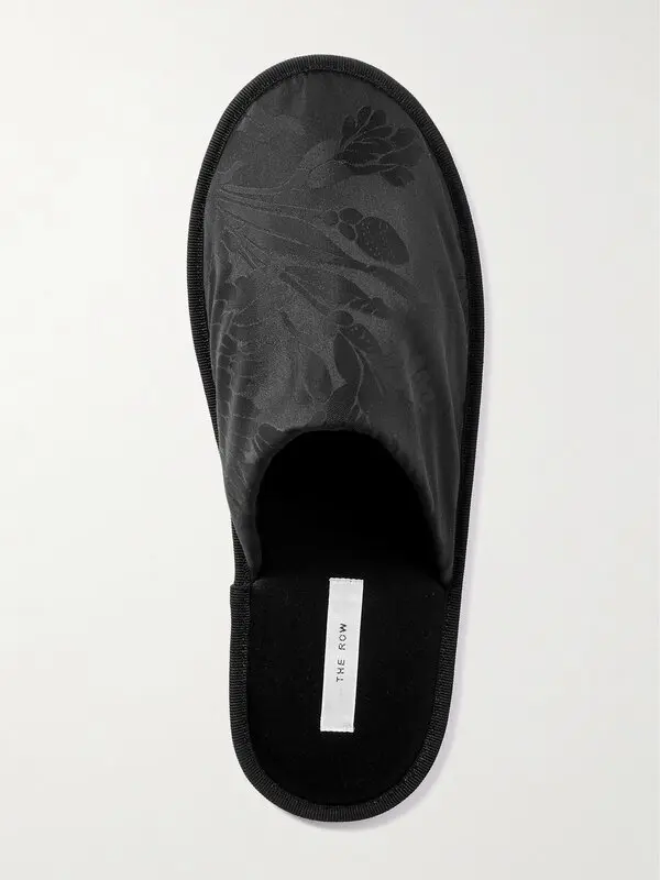 THE ROW Frances Jacquard Slippers