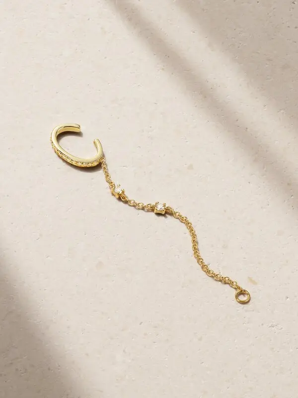 ANITA KO 18-karat Diamond Ear Cuff - Gold