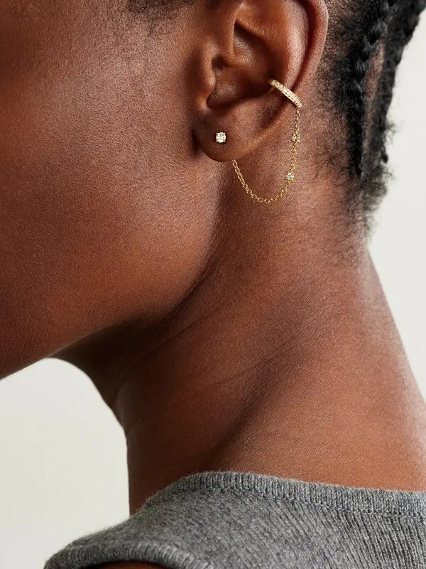 ANITA KO 18-karat Diamond Ear Cuff