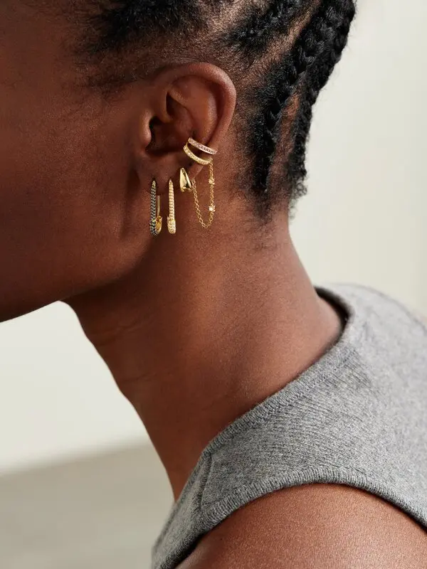 ANITA KO 18-karat Diamond Ear Cuff