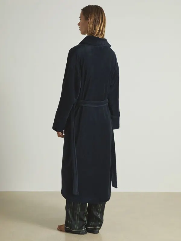 REISS Ginny Fleece Dressing Gown