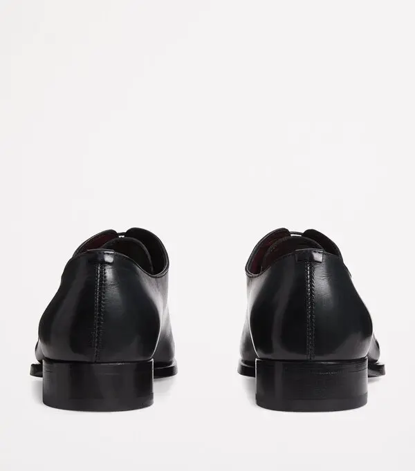 Brioni Leather Oxford Shoes
