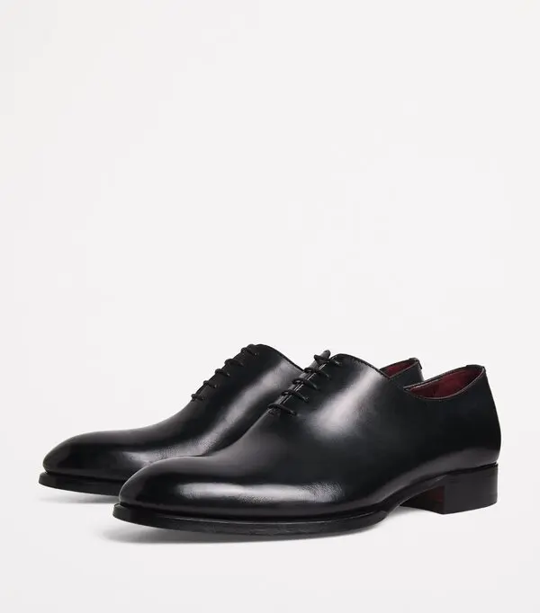 Brioni Leather Oxford Shoes