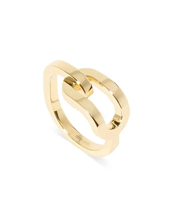 DINH VAN 18k Yellow Maillon Ring - Gold