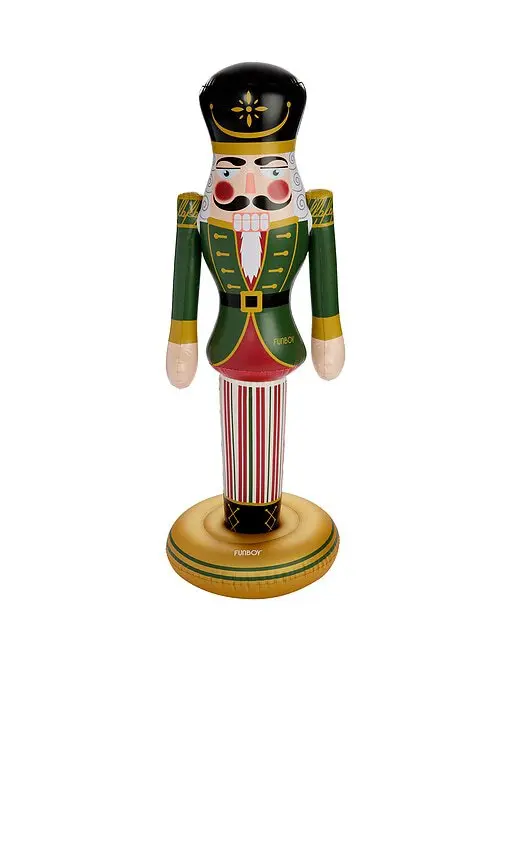 FUNBOY Small Classic Inflatable Nutcracker In Green