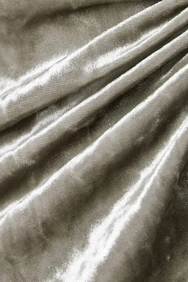 Isabel Marant Étoile Goldano Crushed-velvet Bodysuit