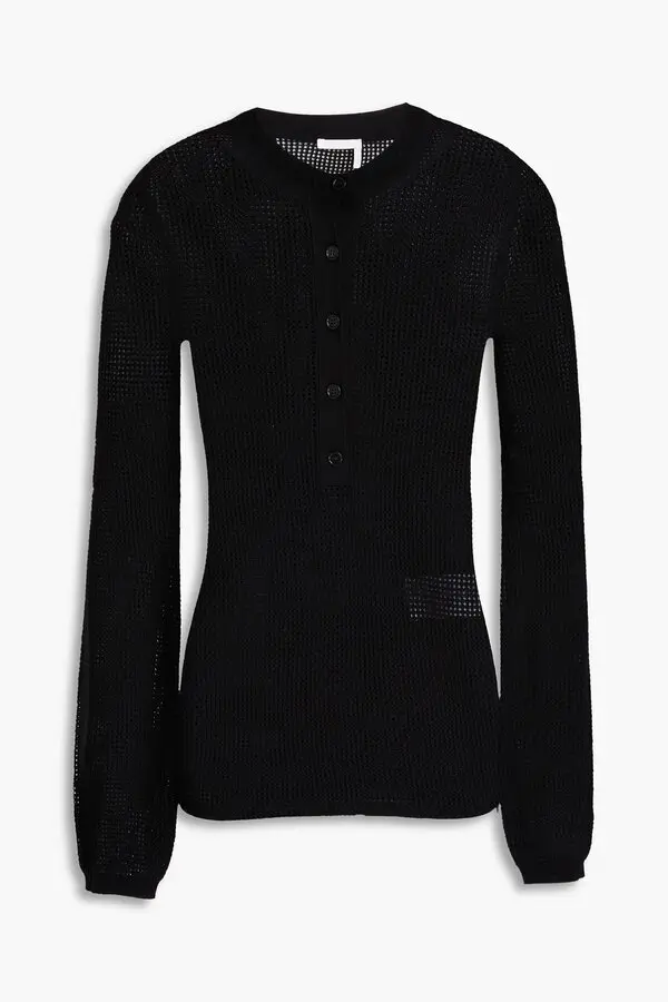 Chloé Wool And Cashmere-blend Sweater