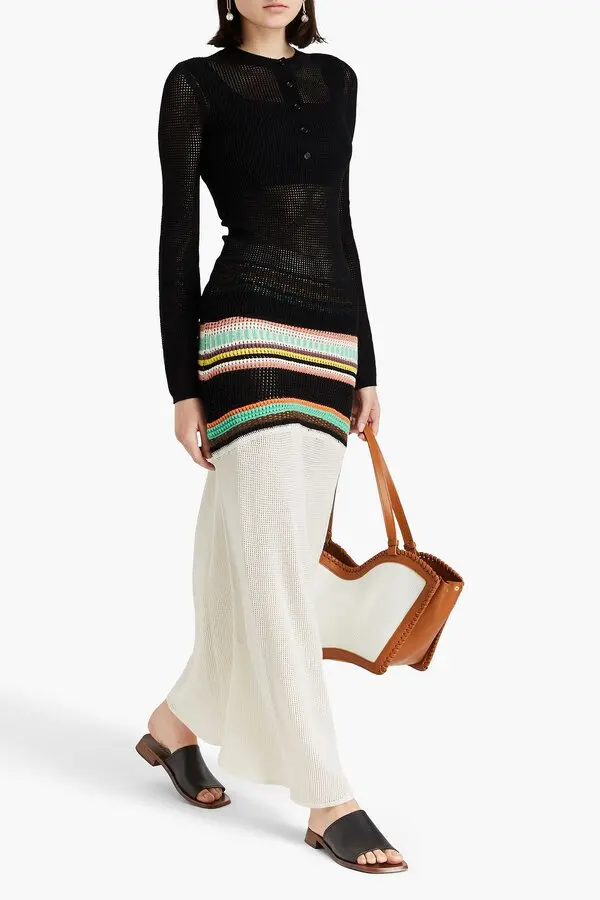 Chloé Wool And Cashmere-blend Sweater