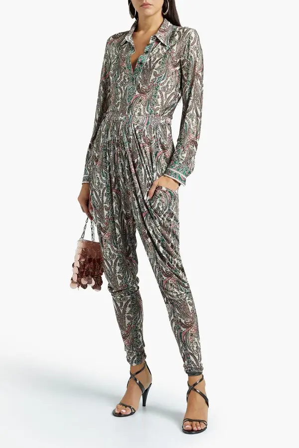 Isabel Marant Étoile Printed Stretch-jersey Shirt