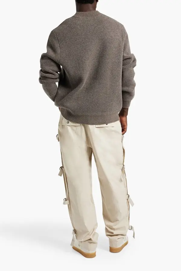 Isabel Marant Étoile Ogiel Buckle-detailed Cotton Pants