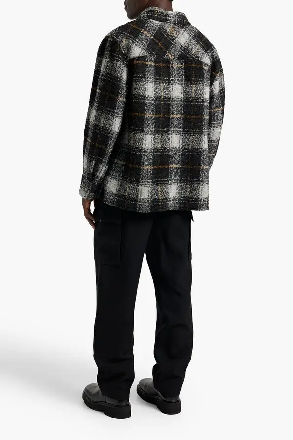 Isabel Marant Étoile Kevant Checked Wool-blend Jacket