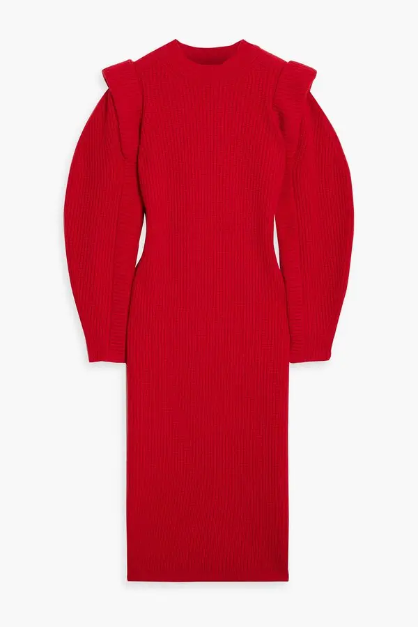 Isabel Marant Étoile Bea Ribbed Midi Dress