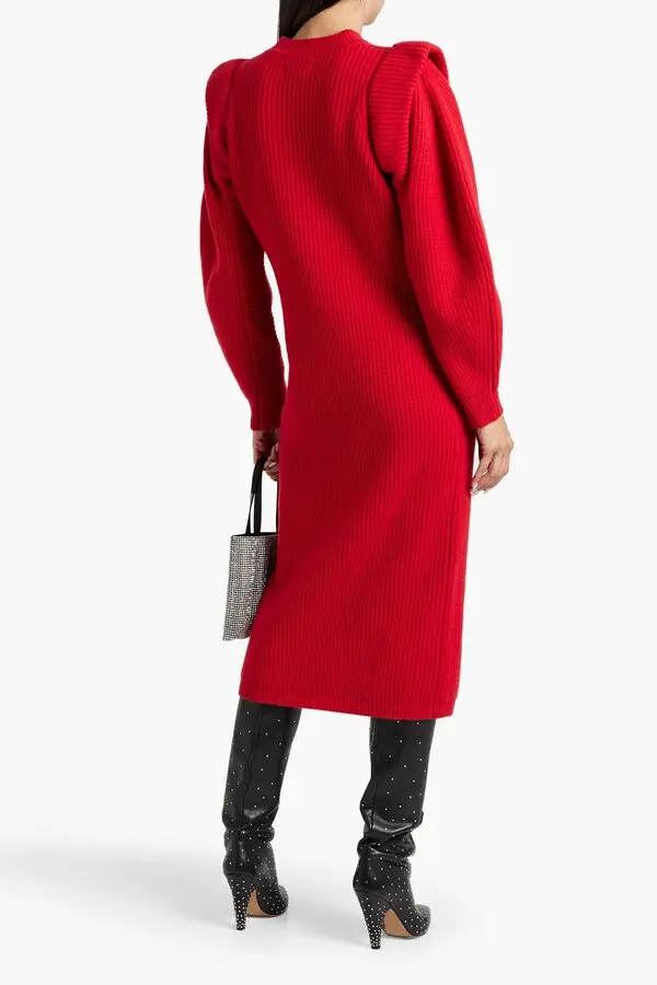 Isabel Marant Étoile Bea Ribbed Midi Dress
