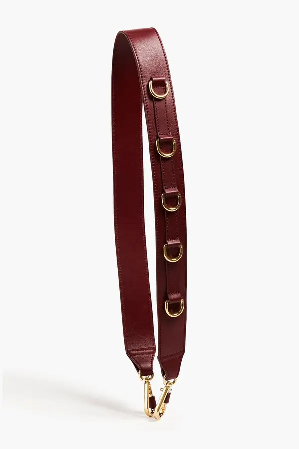 Chloé Ring-embellished Leather Bag Strap