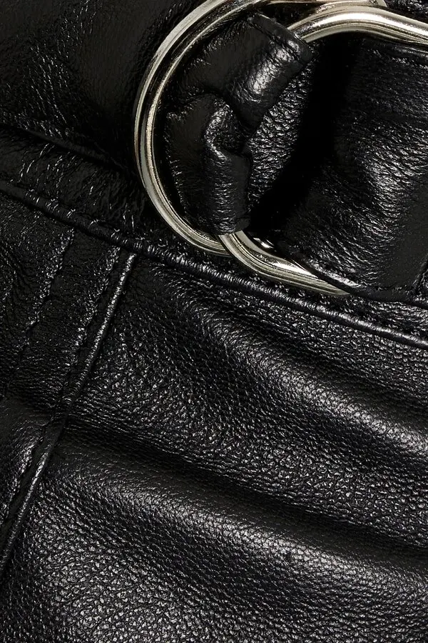 Isabel Marant Étoile Ciferim Leather Tapered Pants