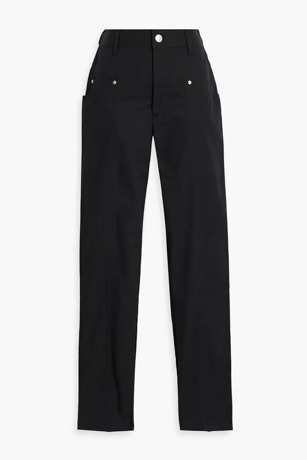 Isabel Marant Lorrick Slim-leg Pants - Black