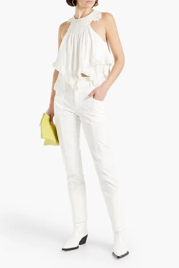 Isabel Marant Étoile Lorrick Slim-leg Pants