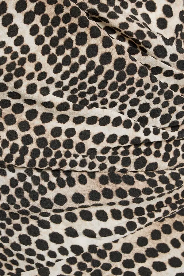Isabel Marant Étoile Inotilia Wrap-effect Printed Mini Dress